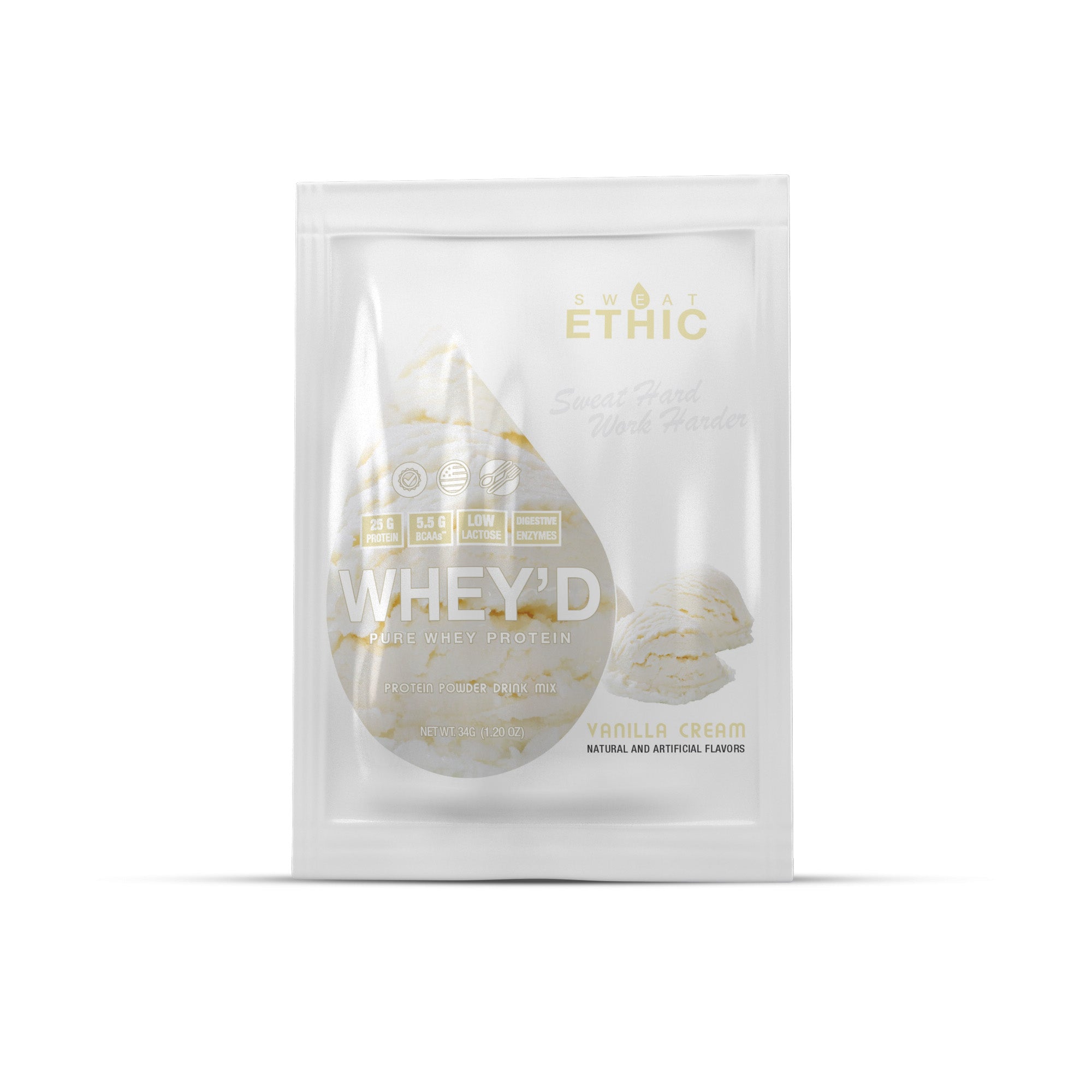 WHEY'D- Sample Packet – Sweat Ethic