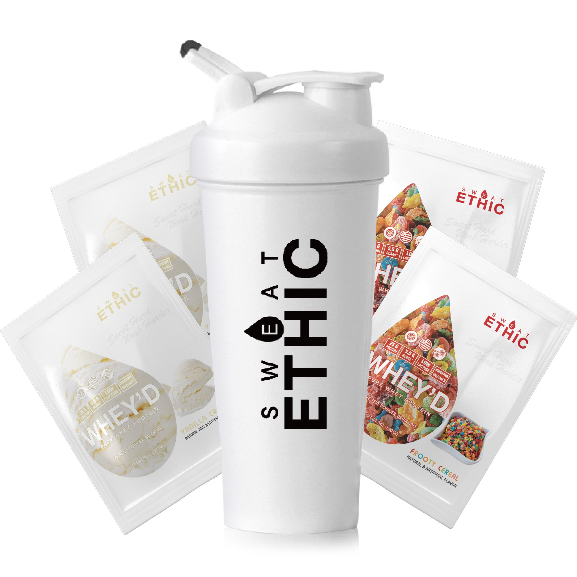 Whey Sample Bundle – Sweat Ethic
