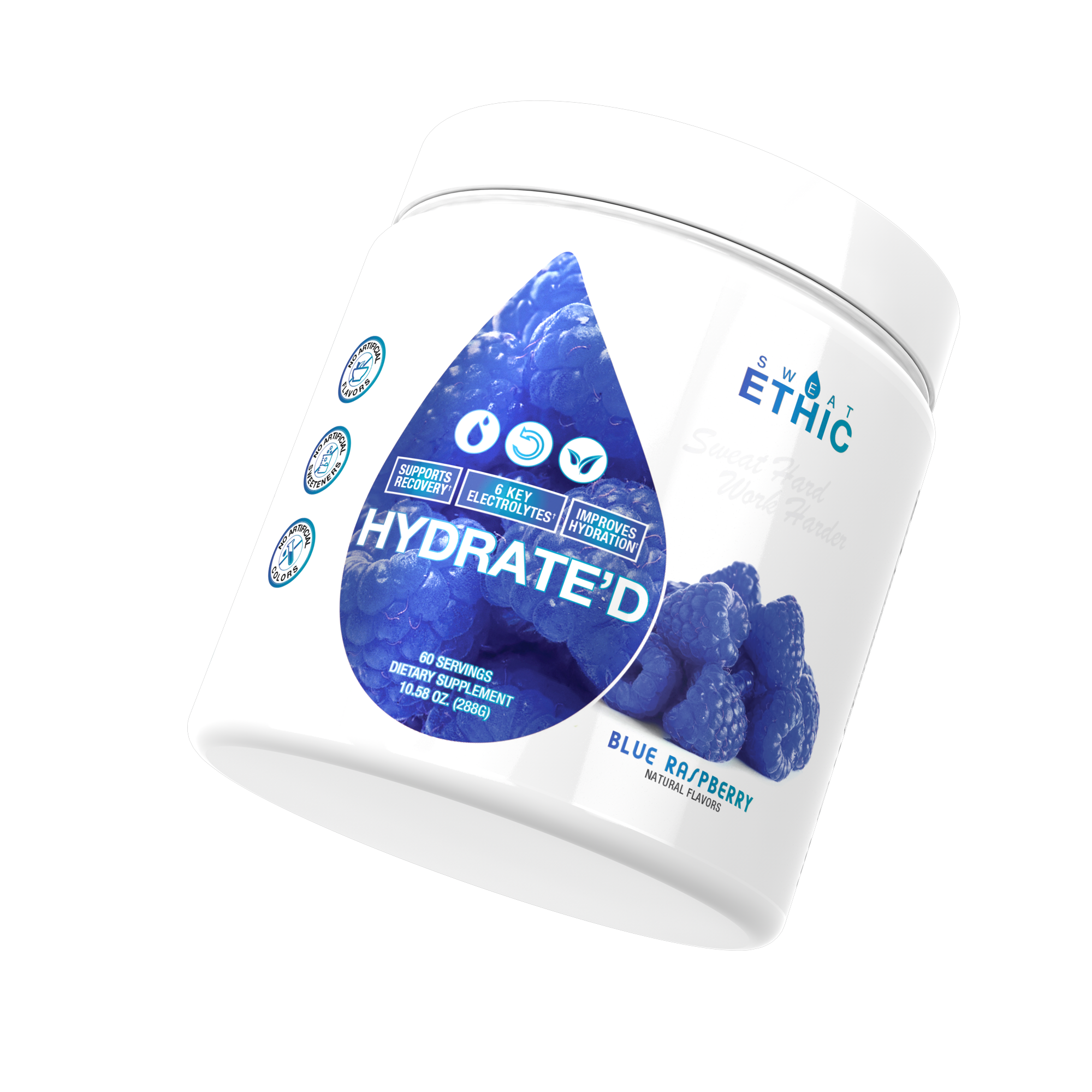 HYDRATE'D - Electrolyte & Mineral Powder – Sweat Ethic