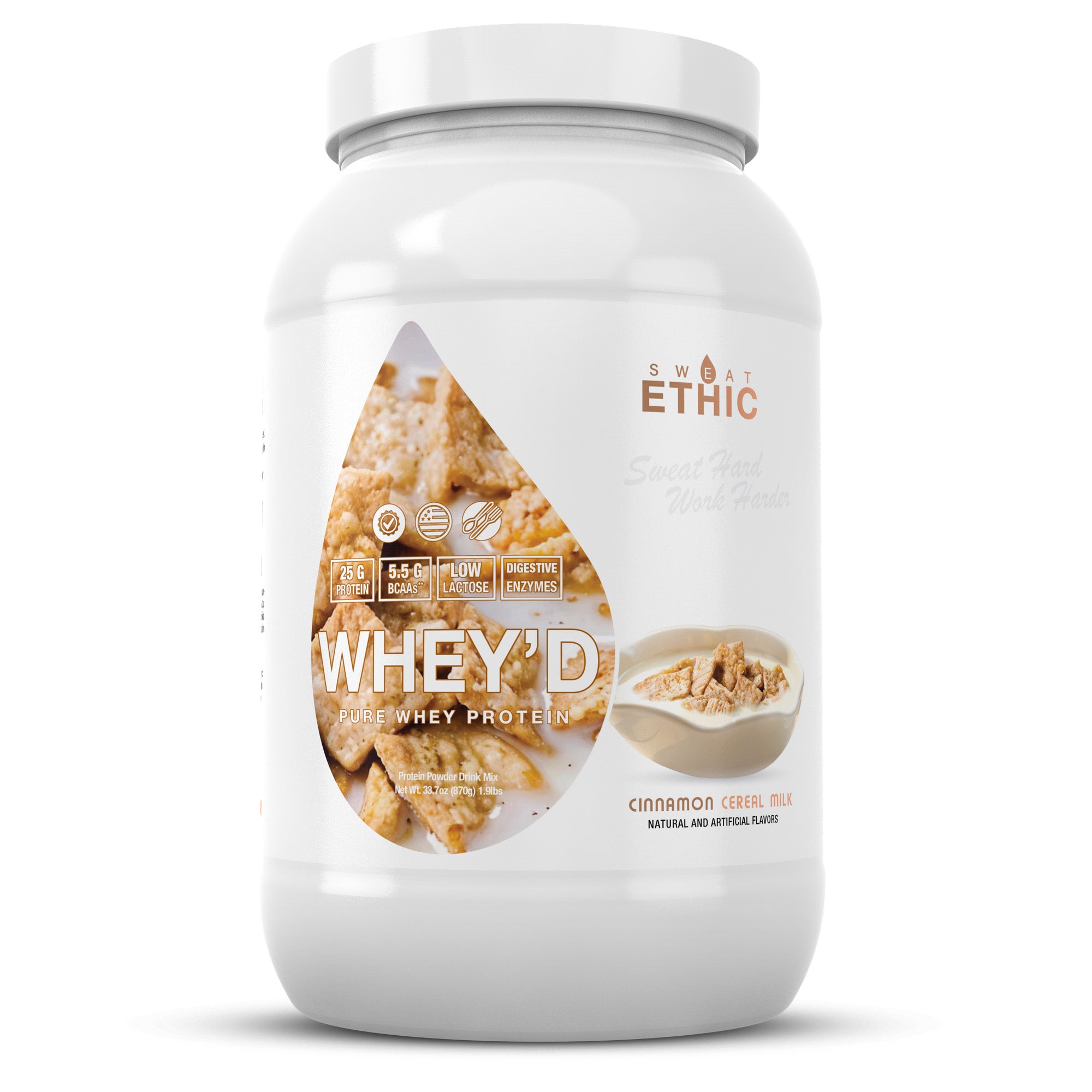WHEY'D- Whey Protein Powder – Sweat Ethic