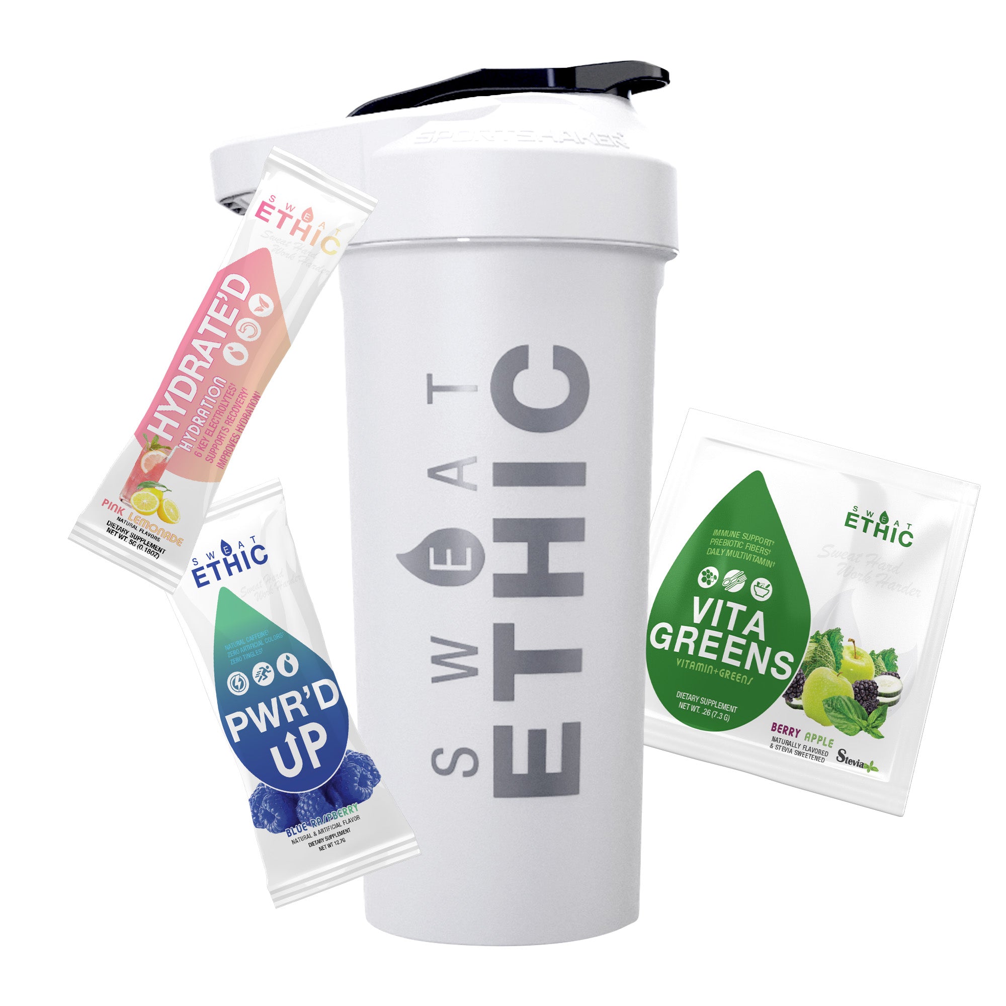 Shaker + Sample Bundle – Sweat Ethic